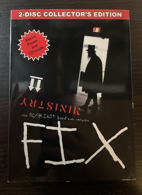 Ministry Fix DVD with Bonus Poster and Paul Barker CD Cardboard Sleeve ...