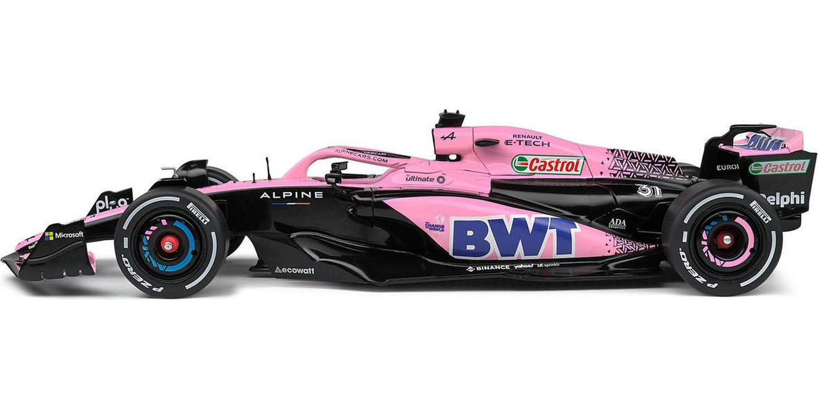 Alpine A523 Pink Edition BWT Formula One F1 Presentation Version (2023 ...