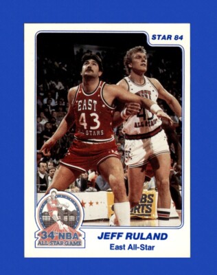 1983-84 Star All-Star Set-Break # 10 Jeff Ruland NM-MT OR BETTER ...