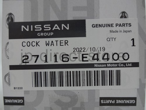 Genuine DATSUN Fairlady Z 240Z S30 Heater Control Valve Tap Cock 27116 ...