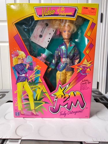 Vintage Jem Video of the Holograms 1986 Truly Outrageous w/ Cassette ...