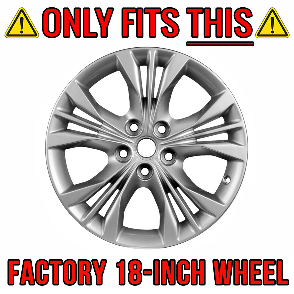 4 fit Chevy Impala LT 2014 15 2019 20 CHROME 18" Wheel Skins Rim Covers ...