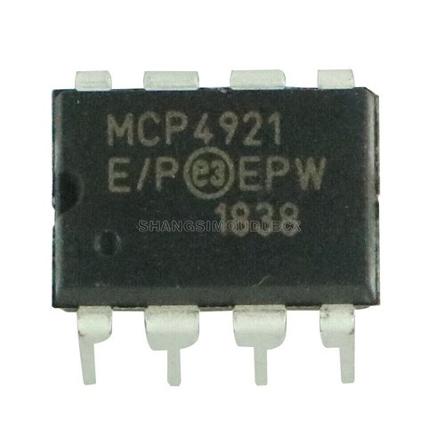 Digital Analog Converter IC MICROCHIP DIP8 MCP4921 MCP4921-E/P IC NEW ...