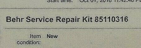 BEHR SERVICE REPAIR KIT 85110316 QTY 1 | eBay