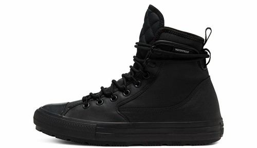 NEW CONVERSE CTAS ALL TERRAIN HI Leather Boots Shoes 168864c Black ...