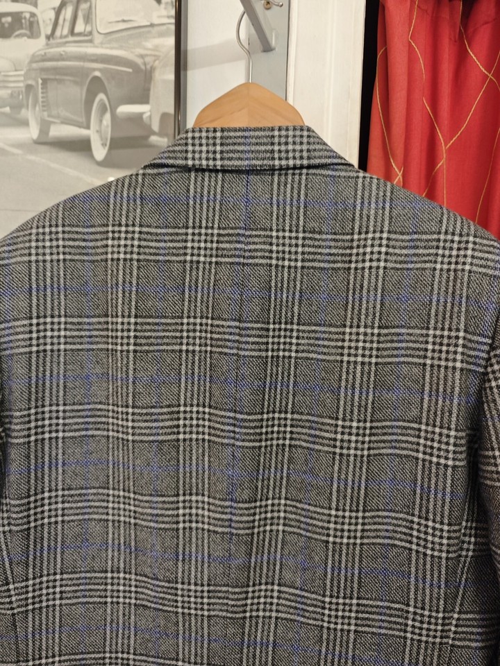 Tombolini 700€ Men' Blazer Jacket 100% Wool Size EU 56 ( XXL ) Made in ...