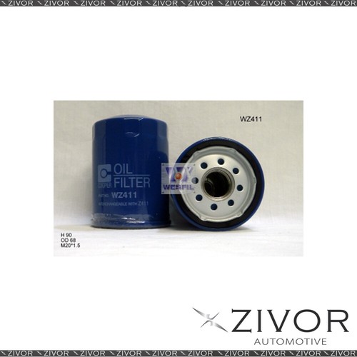 Oil Filter For Mitsubishi Lancer Evolution 2.0L 07/08-03/16 - WZ411 *By ...
