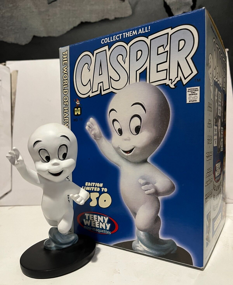 Casper + The Ghostly Trio Statue Set - Electric Tiki #287 - Teeny Mini ...