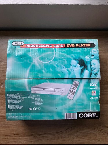Coby Compact Progressive Scan DVD-224 Player. Has Remote OPEN BOX | eBay