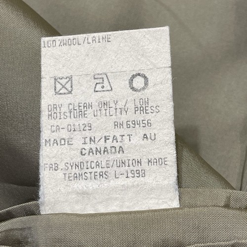 FRANCO TASSI Blazer Wool Olive Green Size 46 R Dawahares Preppy Classic ...