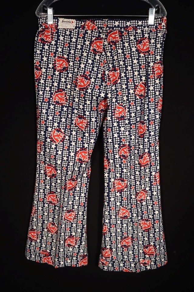RARE DEADSTOCK VINTAGE 1960'S RED,WHITE & BLUE ANCHOR & STAR BB PANTS ...