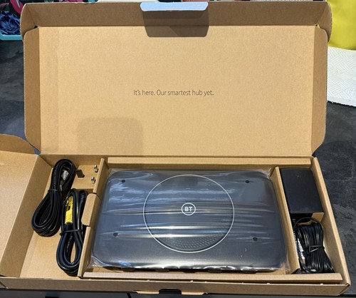 BT Smart Hub 2 Wifi Router with All Cables - Dual Band - Gigabit - New ...