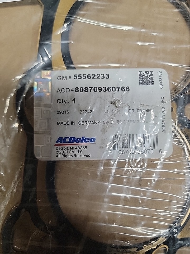 2012-2015 SONIC CRUZE 1.4 HEAD GASKET NEW GM# 55562233 | eBay