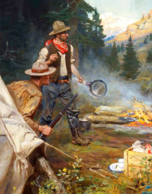 " Surprised in Camp " by Phillip Goodwin | eBay