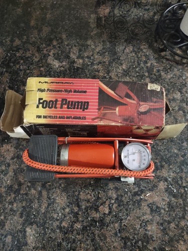 Vintage Murray High Pressure-High Volume Foot Pump (new Other) | eBay