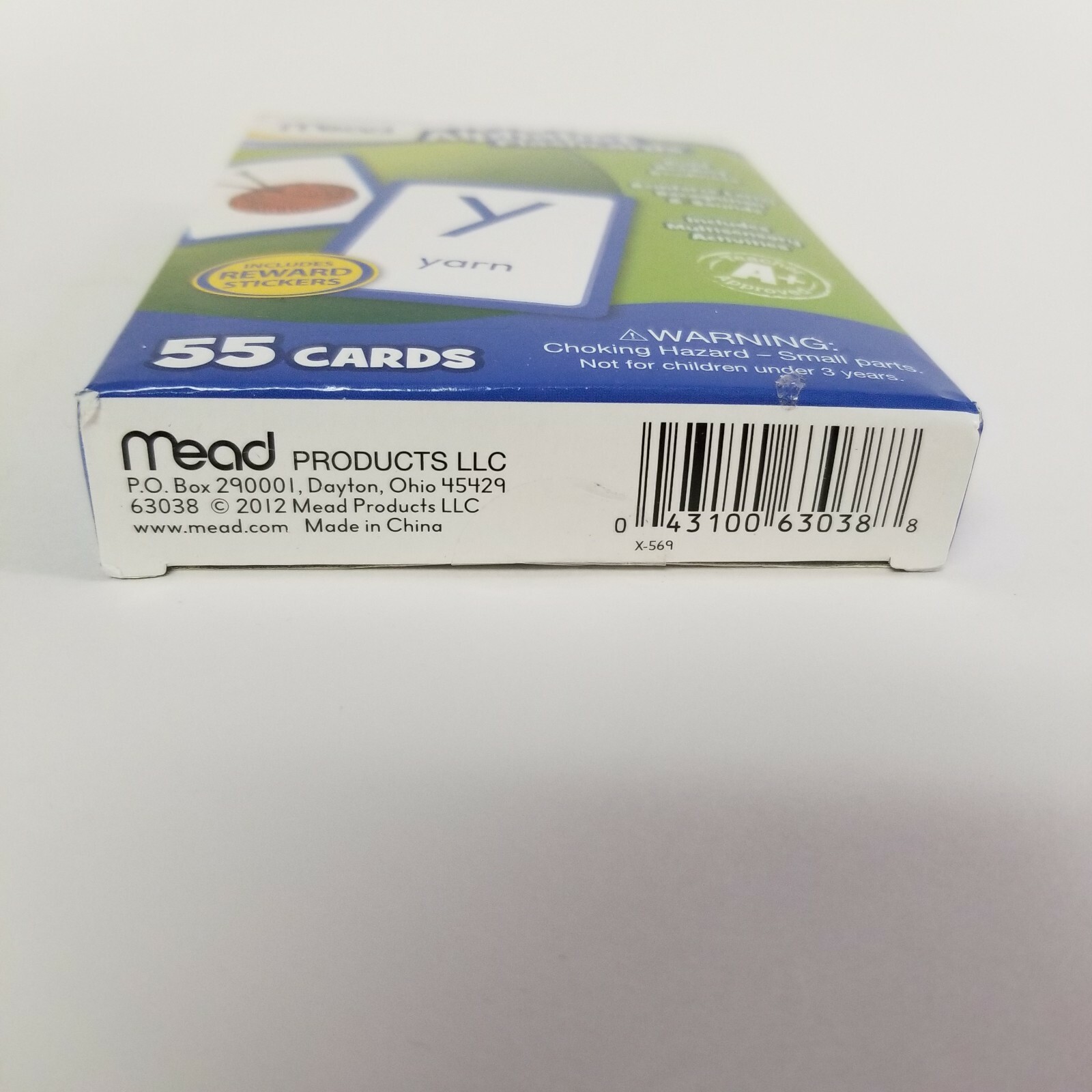 Mead+Alphabet+Flashcards+55+Cards+Grades+PS+to+1+63038 for sale online ...