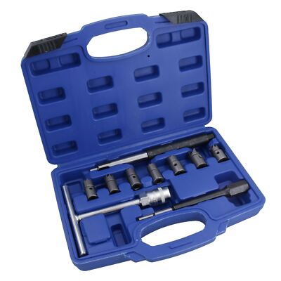 10pc Diesel Injector Seat Cutter / Cleaner Carbon Decarbonise Kit | eBay