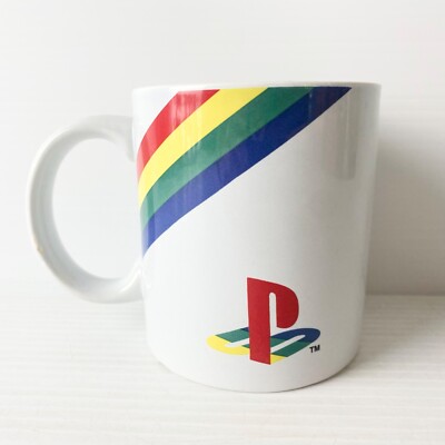 Sony Playstation Classic Colours Logo Coffee Mug Cup Official ...