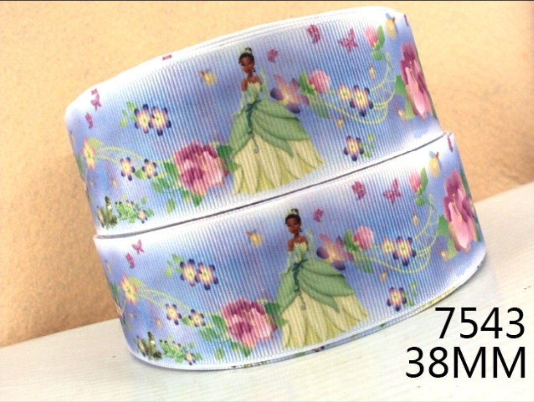 1.5 INCH GROSGRAIN RIBBON Hair Bow Supplies 1007543 Tiana Princess ...