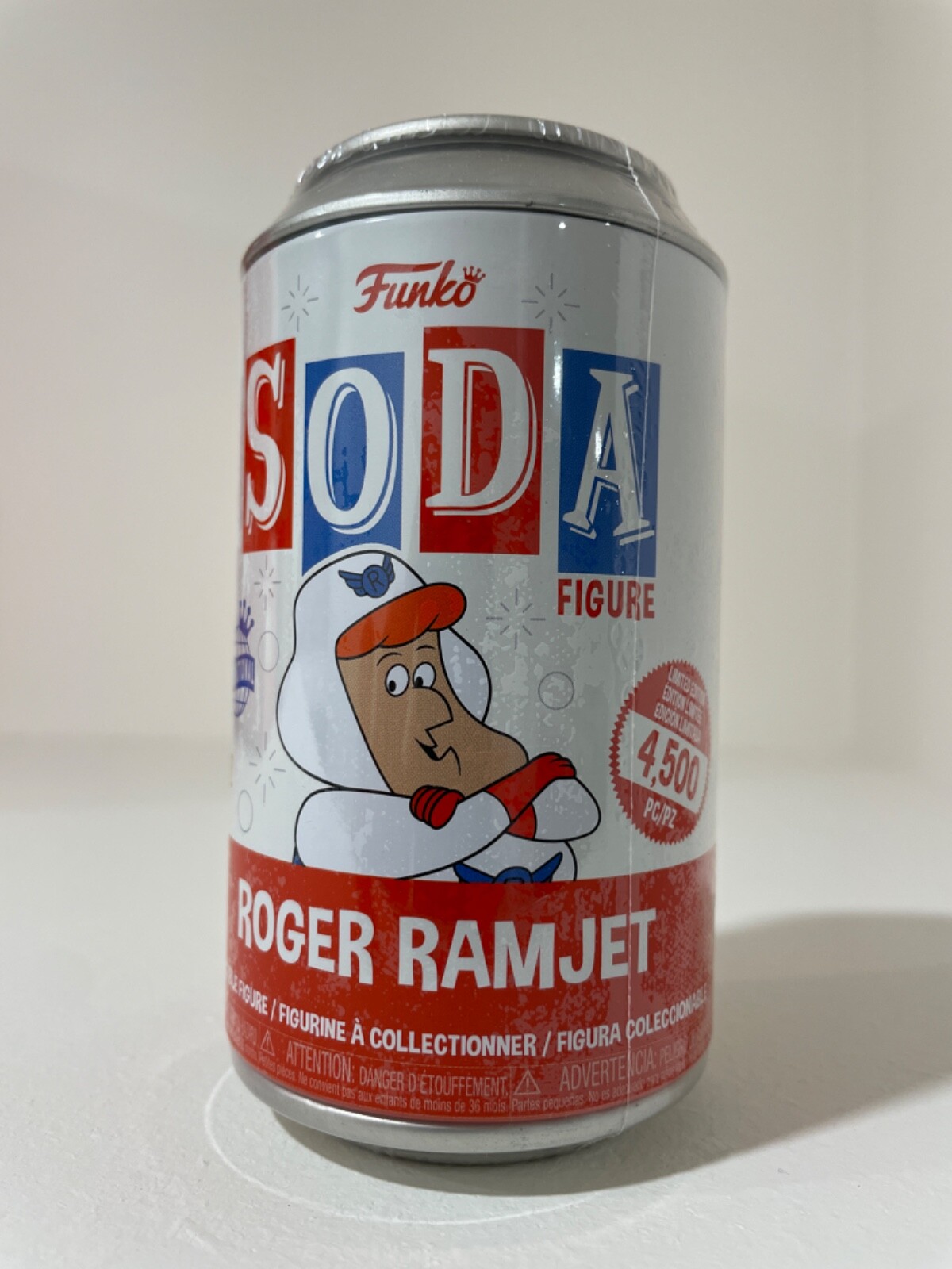 Roger Ramjet - Roger Ramjet (chance of chase) Vinyl Soda Sealed Can ...