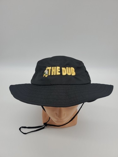 Unisex Pacific Headwear Black The Dub Gold Embroidery Bucket Hat Adult ...