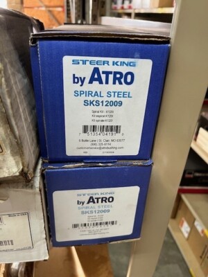 Steer King SKS12009 King Pin Kit Ream | Spiral Steel Bushing | ATRO | 3 ...