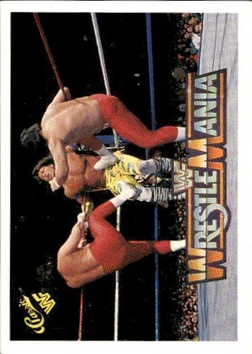 1990 Classic WWF The History of Wrestlemania #129 Sato / Tanaka / Marty ...