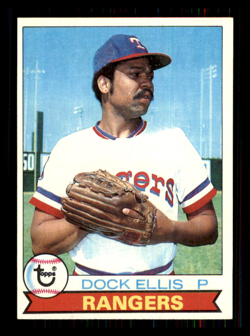 1979 Baseball Topps Dock Ellis Texas Rangers #691 | eBay