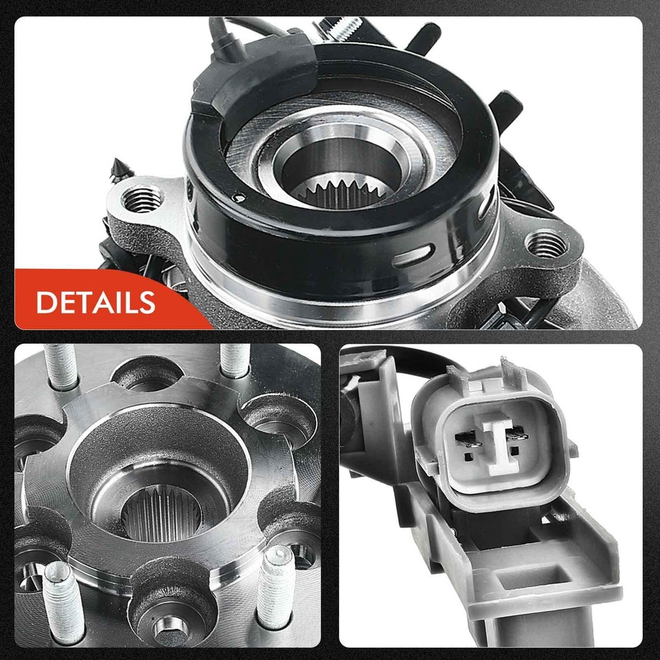 Rack and Pinion & Hub Bearing Kit for Chevy Colorado GMC Canyon Isuzu i ...