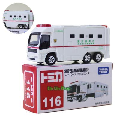 Tomica #116 Super Ambulance Vehicle Diecast New Model Tomy Takara Car ...