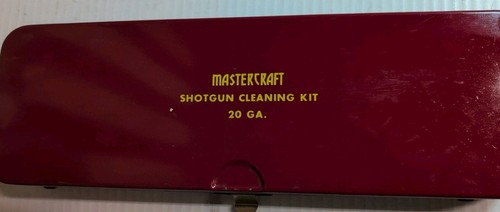 Vintage Mastercraft 20GA Shotgun Cleaning Kit | eBay