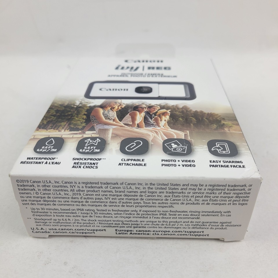 Canon Ivy Rec 13MP Full HD Outdoor Camera - Gray (FV-100-GY) New ...