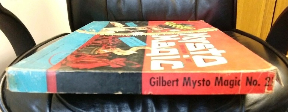 Vintage Gilbert Mysto Magic Exhibition Set, 1938, Awesome Graphics! | eBay