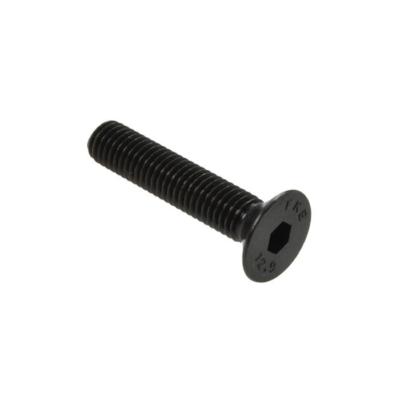 Qty 20 Countersunk Head Socket M4 (4mm) x 25mm Plain Screw Flat Bolt ...