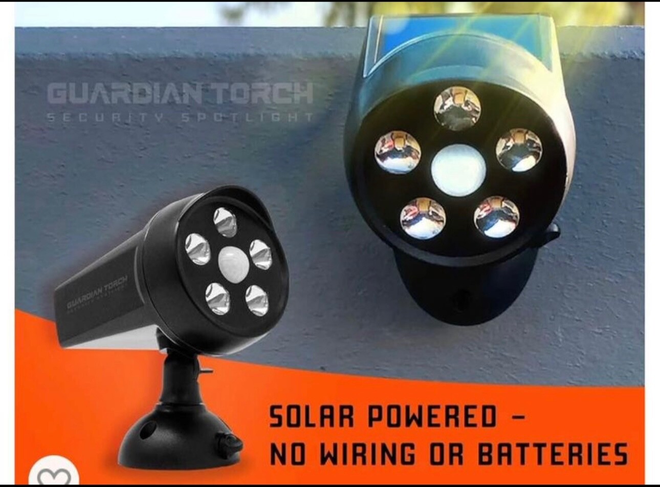 Guardian Torch Security 2200mAh LED Spotlight for sale online | eBay