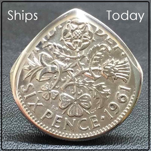 BRIAN MAY Authentic Sixpence Coin Guitar Pick - small plectrum - FREE ...