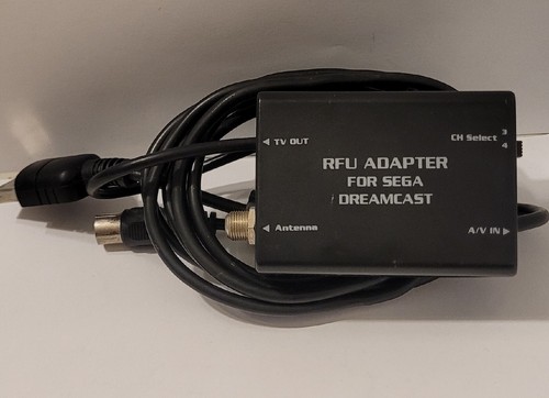 OEM Sega Dreamcast RFU Adapter Performance RF AV Cable Adapter Switch P ...