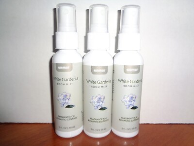 Lot of 3 Room Mist by Aromar White Gardenia 2 oz Each Romantic Elegance ...