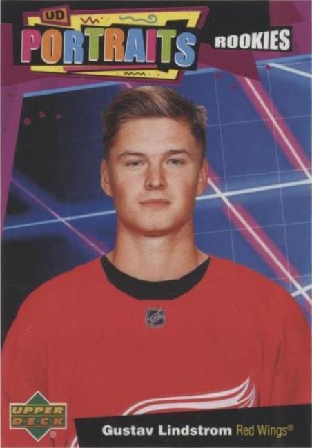 2020-21 Upper Deck - Ud Portraits Rookies Gustav Lindstrom #P-67 (RC ...