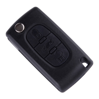 Remote Flip-Out Key Fob Fit For Peugeot Expert Citroen Dispatch Fiat ...