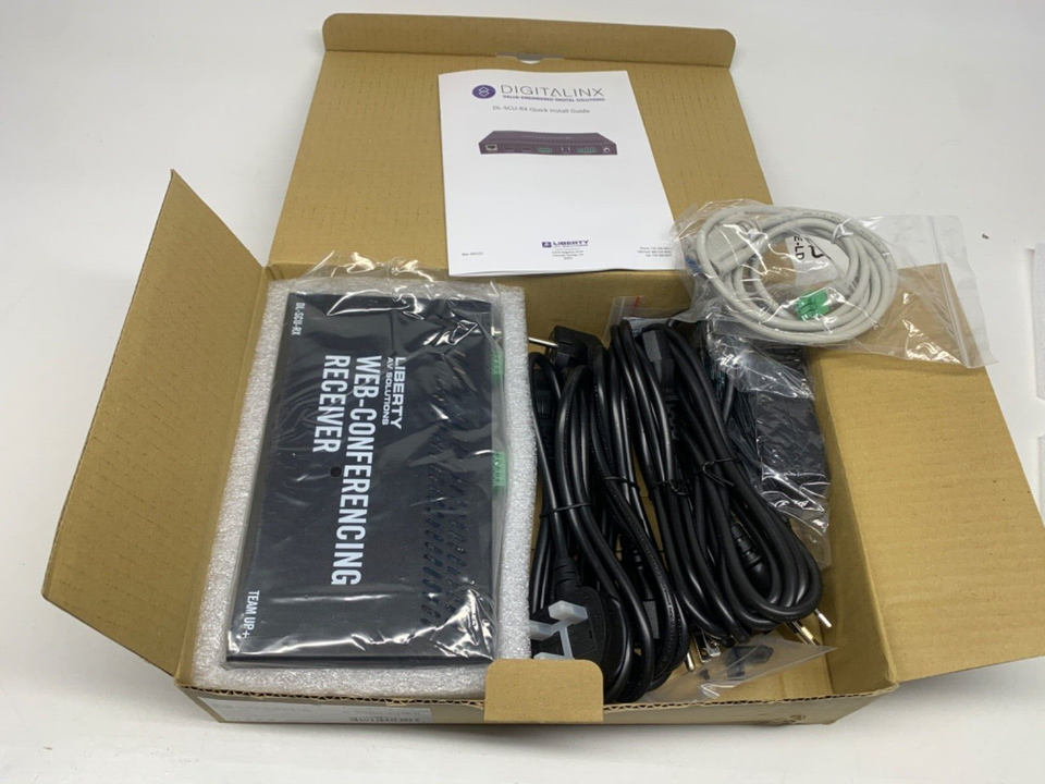 Liberty AV Digitalinx DL-SCU-RX HDMI/USB HDBaseT 2.0 Soft Codec ...