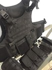 Tactical bulletproof vest FREE lllA body armor Insert Plates L XL 2XL ...