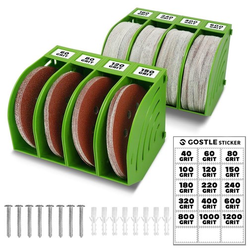 5 Inch Professional Sanding Discs Tool Storage Boxes Set - Efficient ...
