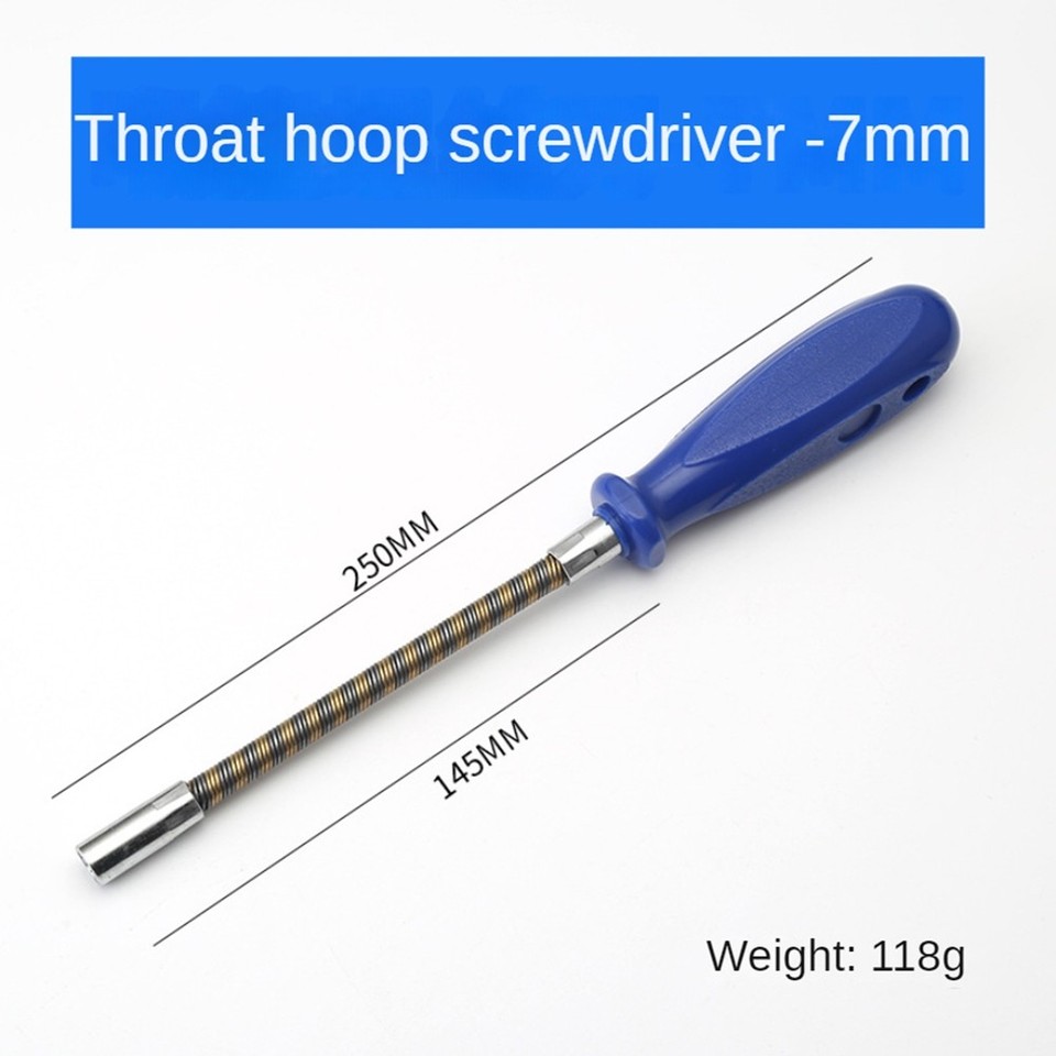 7mm Flexible Hex Screwdriver Hose Clamp Screw Driver Hand Tools For ...