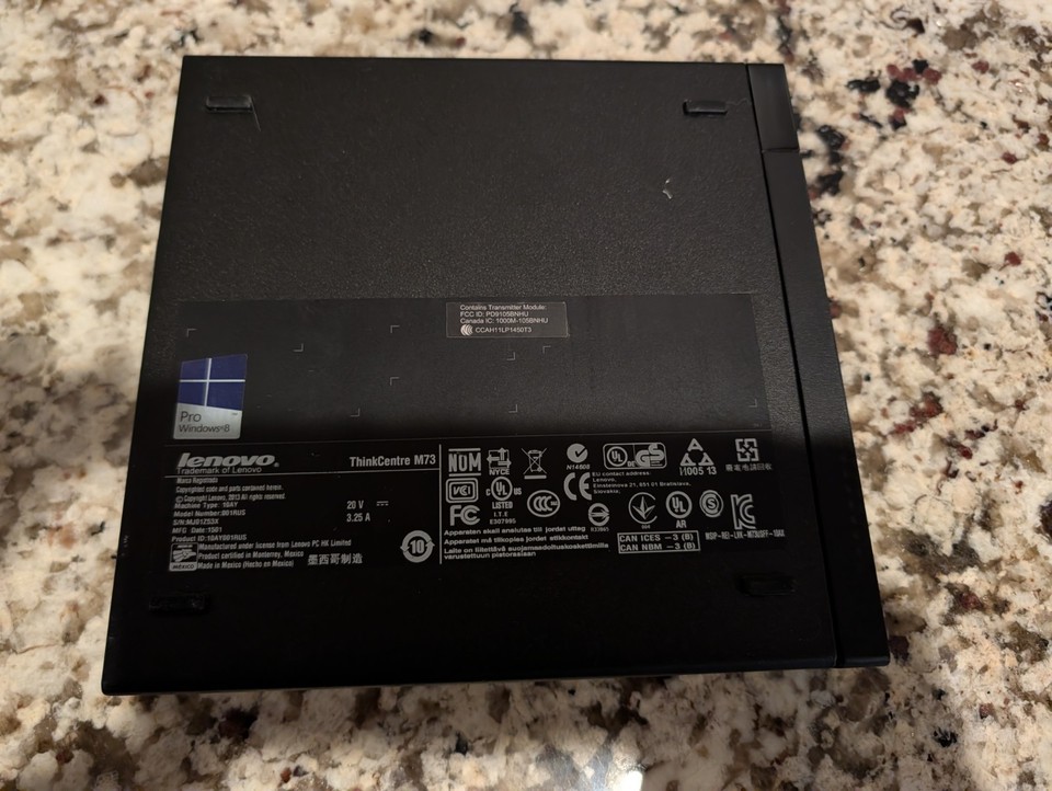 Lenovo ThinkCentre M73 with Tiny VESA Mount And DVD-RW | eBay