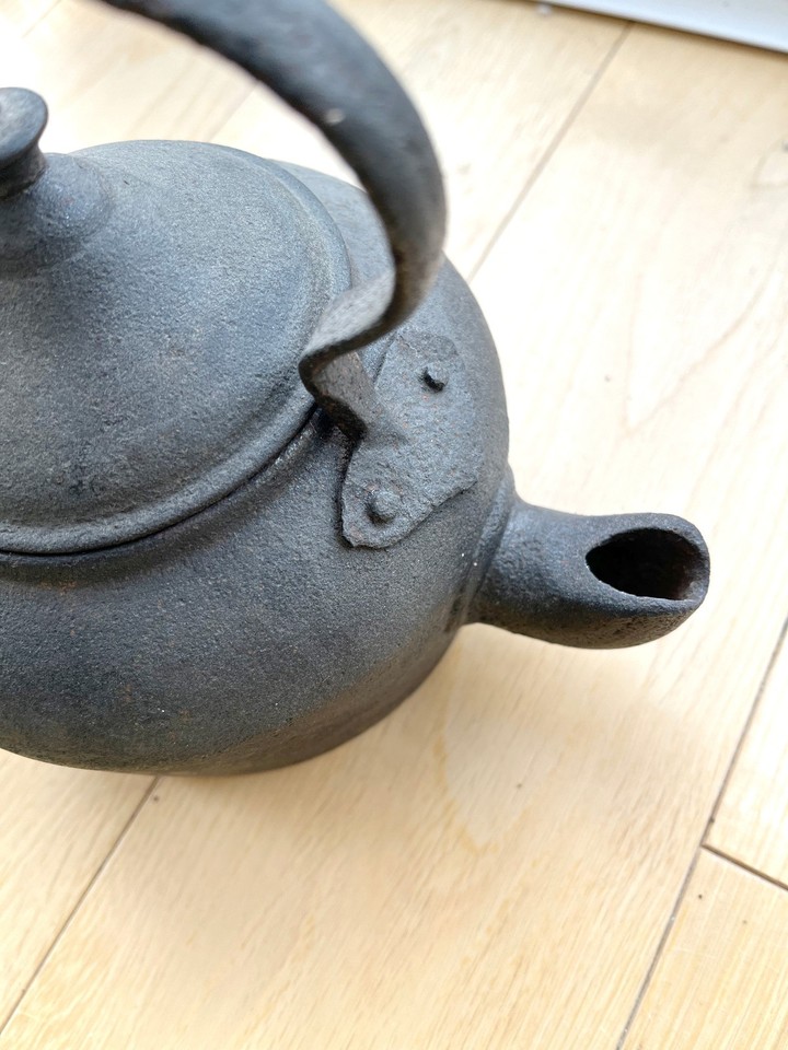 Antique Cast Iron Humidifier Kettle - John Law Foundry 1800s Gatemarked ...