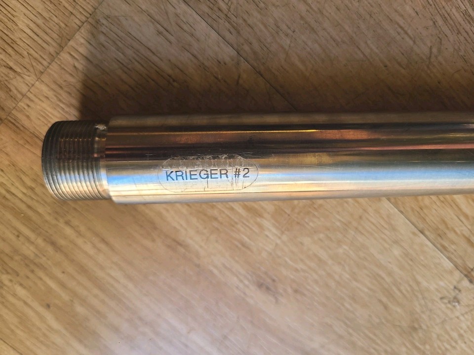 Krieger #2 Rifle Barrel 21" Long 5lbs Pounds 6mm Target Barrel | eBay