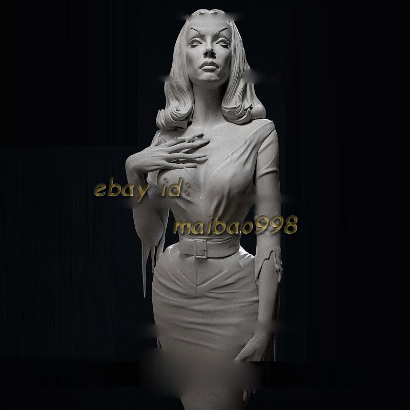 Vampira Muila 3D Print Garage Kit Figure Model Kit Unpainted ...