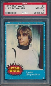 Luke Skywalker 1977 Topps #1 Base Price Guide - Sports Card Investor