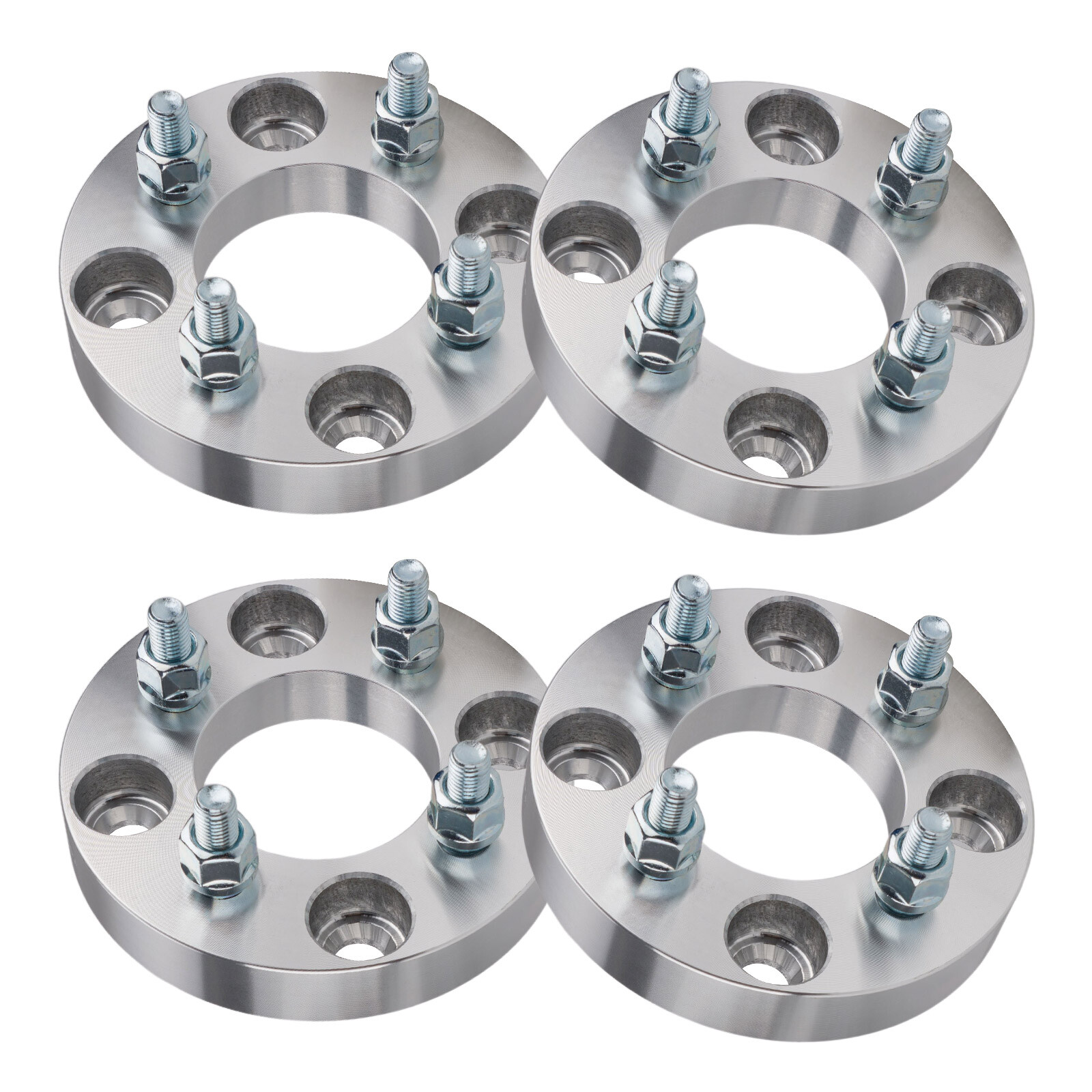 1" Thick 4x114.3 to 4x100 - 12x1.5 Wheel Adapters Spacers 4x4.5 to ...